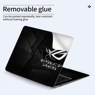 【2pcs】Diy REPUBLIC OF GAMERS Laptop Cover Sticker ROG Laptop Office ...