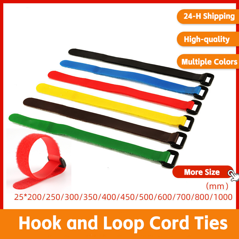 10Pcs Reusable Fastening Cable Straps and Cable Ties Set, Adjustable ...