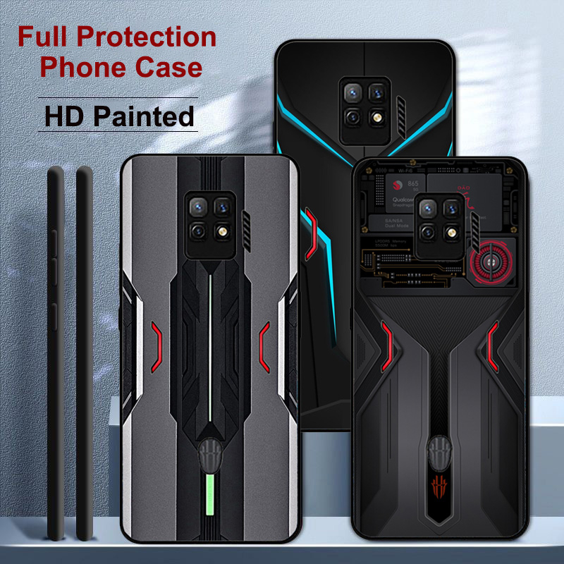 Gaming Case For Nubia Red Magic 7 Pro Cover NX709J Silicone Soft Anti ...
