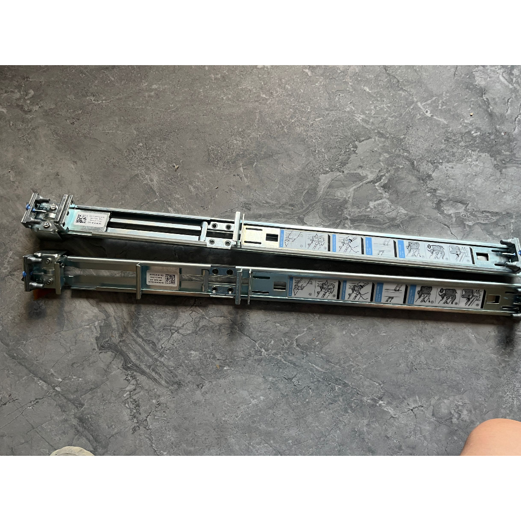 Server Railkit static slide rail for DELL R710 R610 G483G K291G rail ...