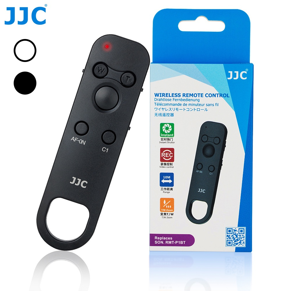 JJC BTR-S1 Bluetooth Wireless Remote Control Shutter Release for Sony ZV-1F ZV-1 ZV-E10 II A6700 ...