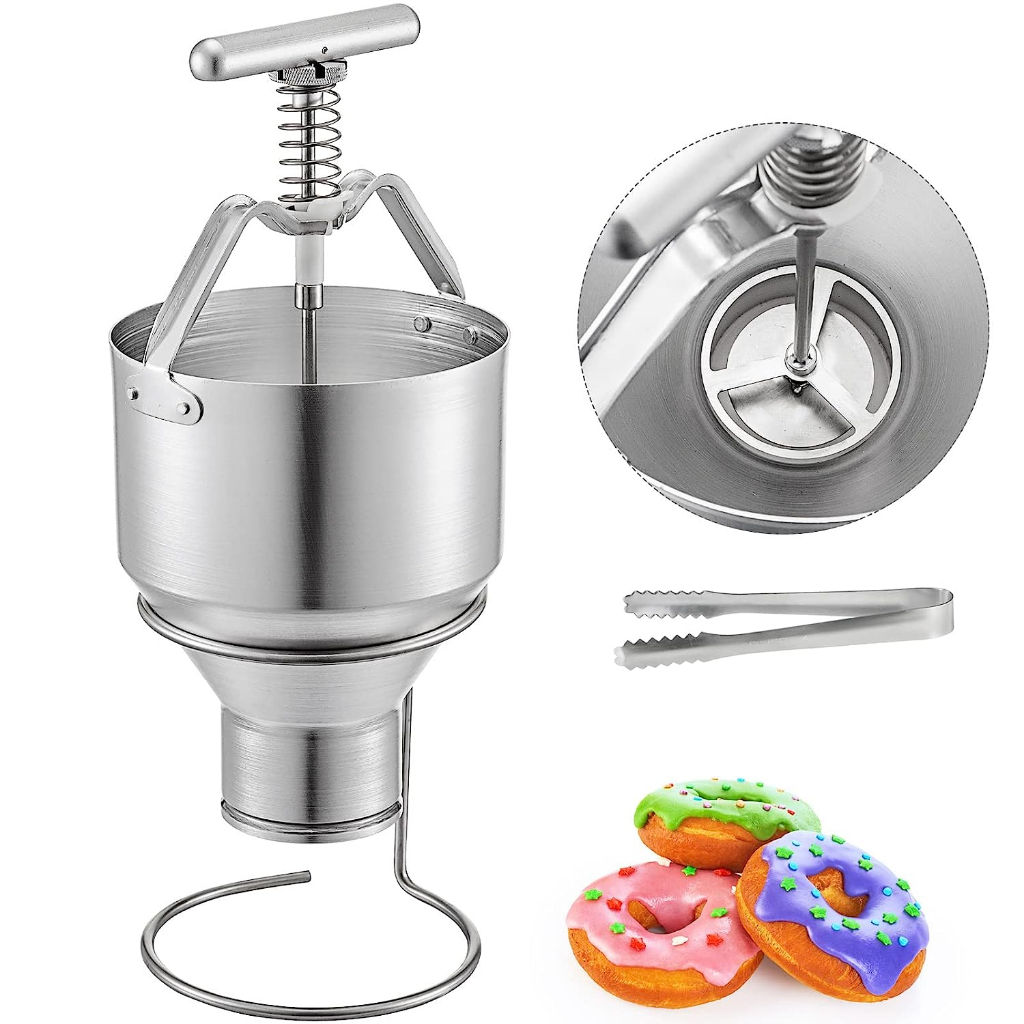 Donut Depositor 5L Capacity Donut Dropper Hopper Food-Grade Aluminum ...