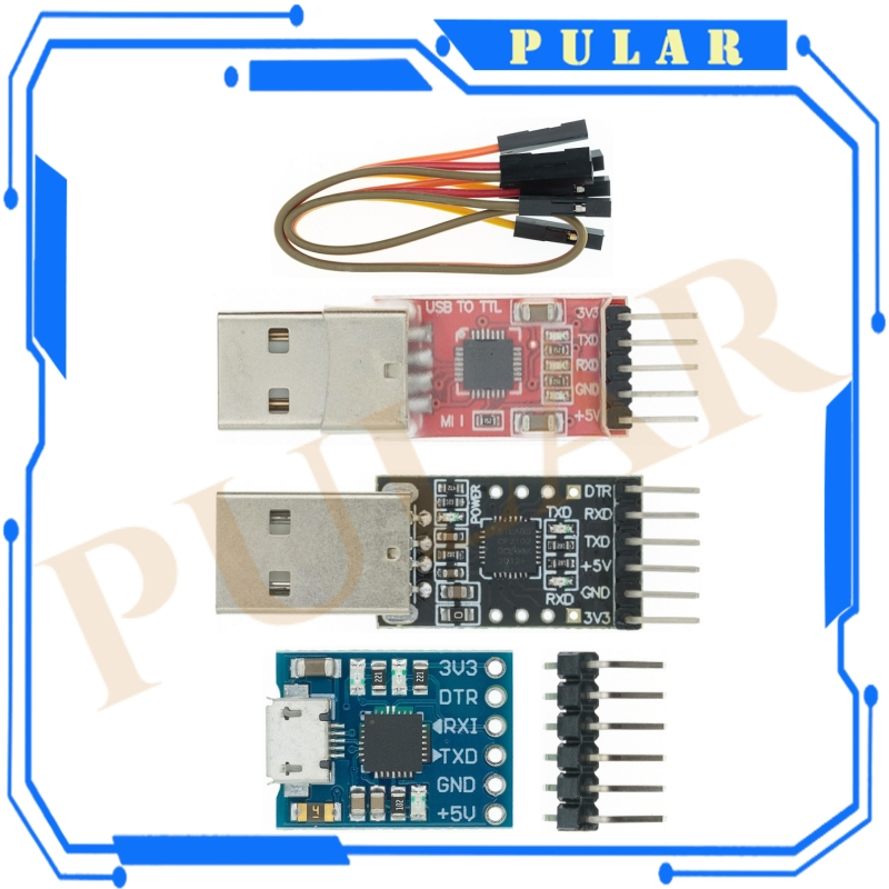 CP2102 USB 2.0 to UART TTL 5PIN Connector Module Serial Converter STC ...