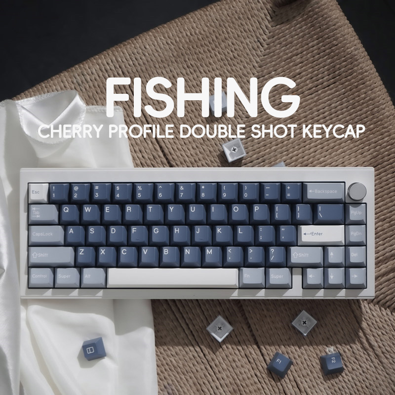 GMK fishing 172 keys PBT double shot cherry profile injection molding ...