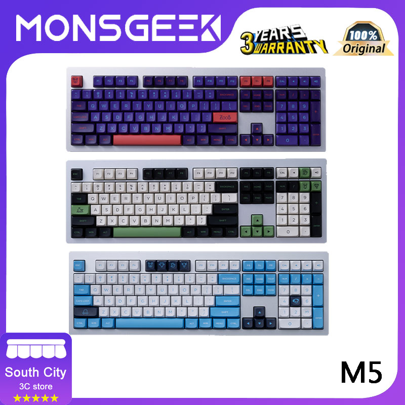 Akko ＆ Monsgeek M5 Aluminum Tuotuo 108 Key DIY Customized Mechanical ...