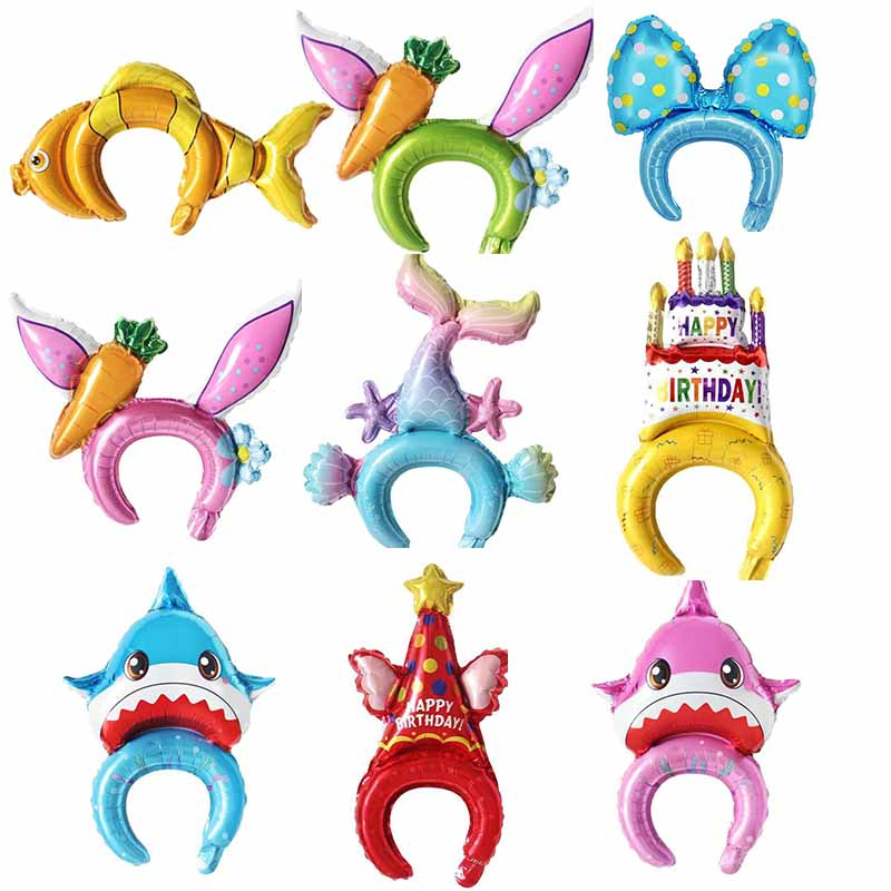 11 inch HAIR BAND HEAD BAND balloon wedding decoration balloon children ...