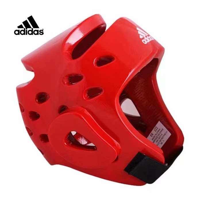 Taekwondo helmet White Red Blue Karate mma Thai Head guard Helmet ...