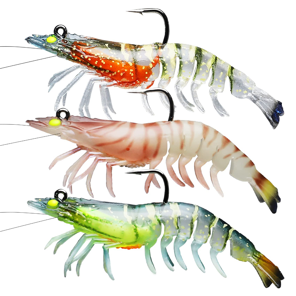 TRUSCEND Weedless Fishing Lures - Super Durable TPE Pre-rigged Jig for ...