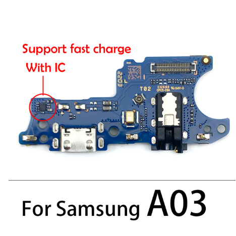 USB Charger Charging Board Dock Port Connector Flex Cable For Samsung A03 A035F | Shopee Philippines