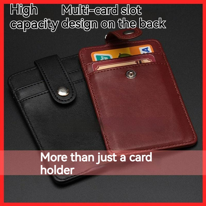 Multi-card Slot Vertical Identification Card Holder Business Work ID ...
