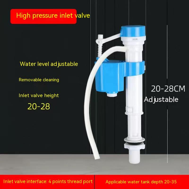 Flush Toilet Tank Accessories Universal Inlet Valve Drain Original Up Water Outlet Whole Set ...