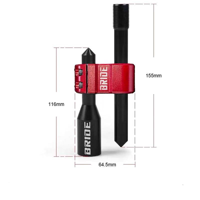 Bride Aluminum Shift Knob Extender Extension Lever Gear Manual Shifter ...