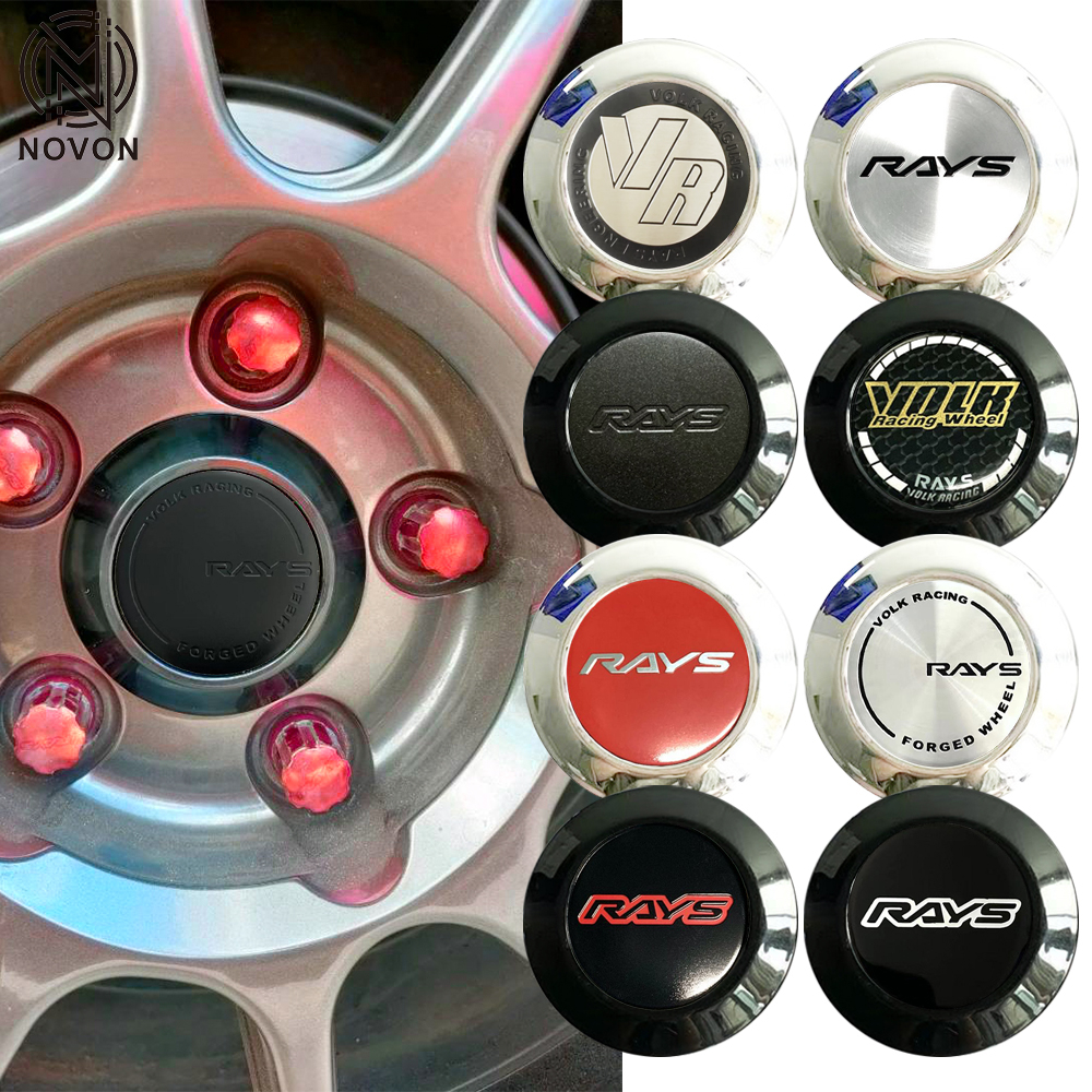 1pc RAYS wheel hub caps 76mm OD &72mm ID wheel center cap ssr racing ...
