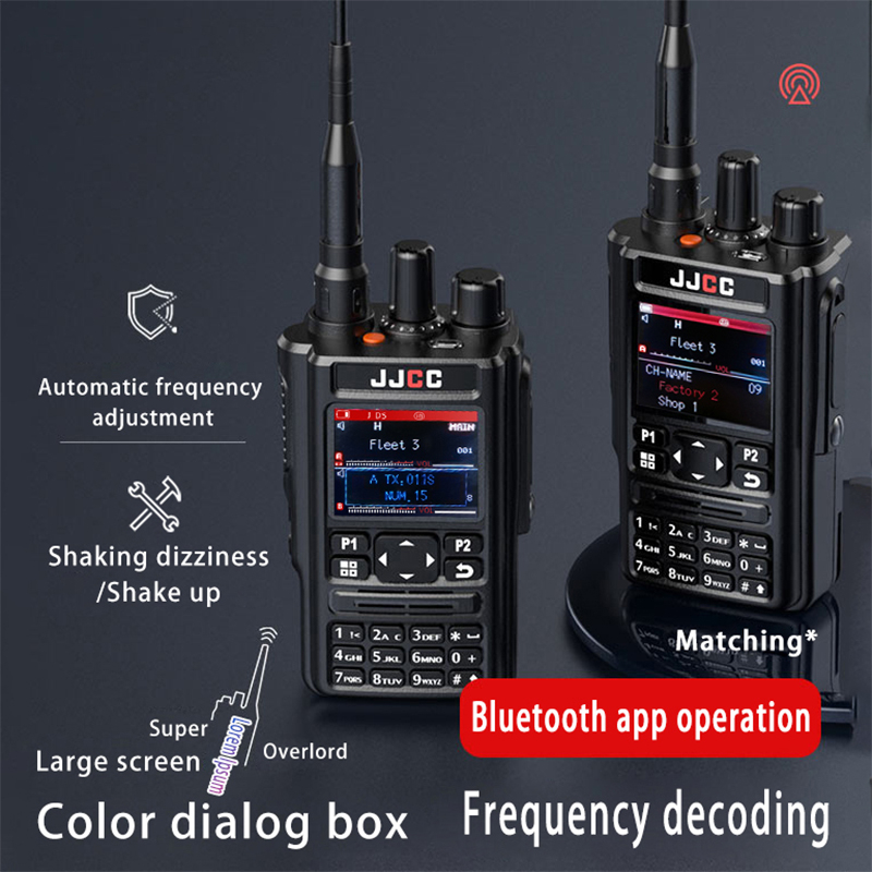 HAM Two Way Radio Bluetooth Program GPS Transceiver 136-520Mhz All ...