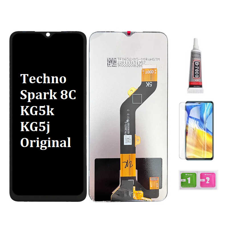 New LCD for Infinix Tecno Spark 8C KG5K/5J GO 2022 KG5/H LCD Display ...