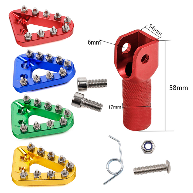 CNC Billet Gear Shifter Shift Lever Tip Replacement For SX SXF EXC EXCF ...