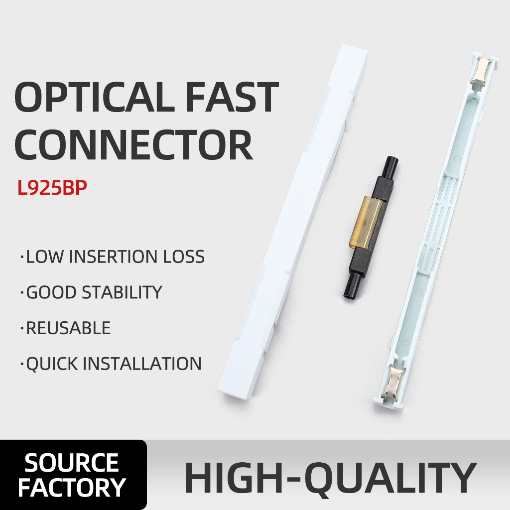 L925BP Optical Fiber Mechanical Splice FTTH Fiber Optic Drop Cable Cold ...