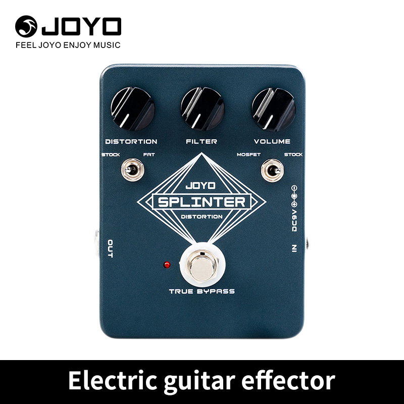 JOYO JF-21 SPLINTER Classic Distortion Pedal Electric Guitar Pedal ...