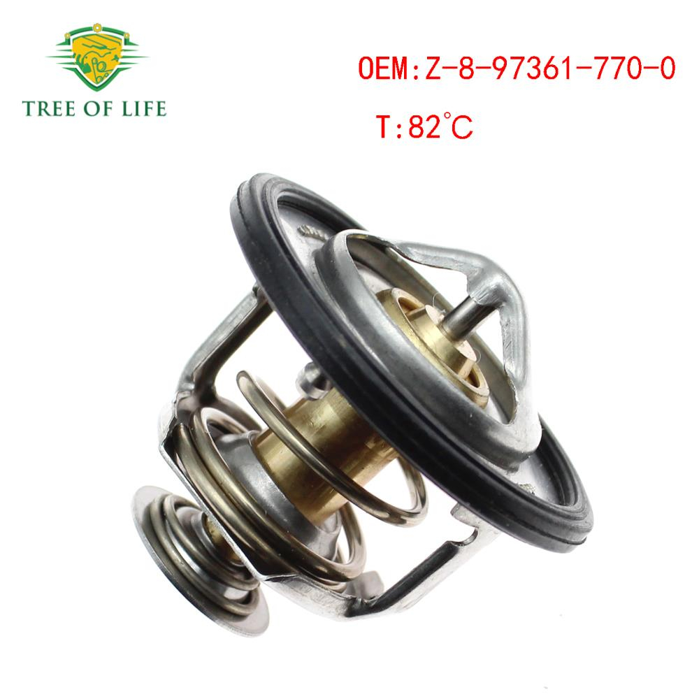 82c Radiator Coolant Thermostat For Isuzu 4JB1 4JG2 Diesel Forklift ...