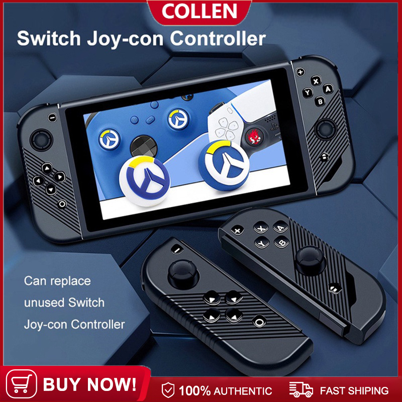 For Nintendo Switch NS Left Right Handle Grip Joypad Bluetooth Wireless Joycon Game Controller ...