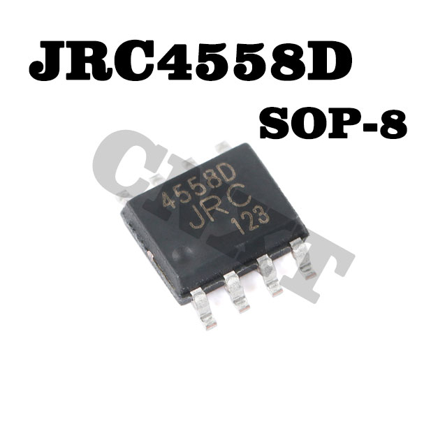 20pcs/lot NJM4558D NJM4558 JRC4558D 4558 Patch SOP8 Dual Operation Amplifier IC | Shopee Philippines