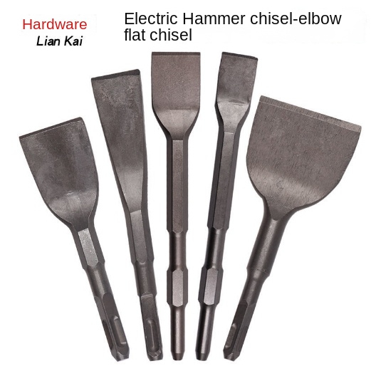Muxi Electric Hammer Chisel Pick Head Curved Impact Drill Bit Square ...