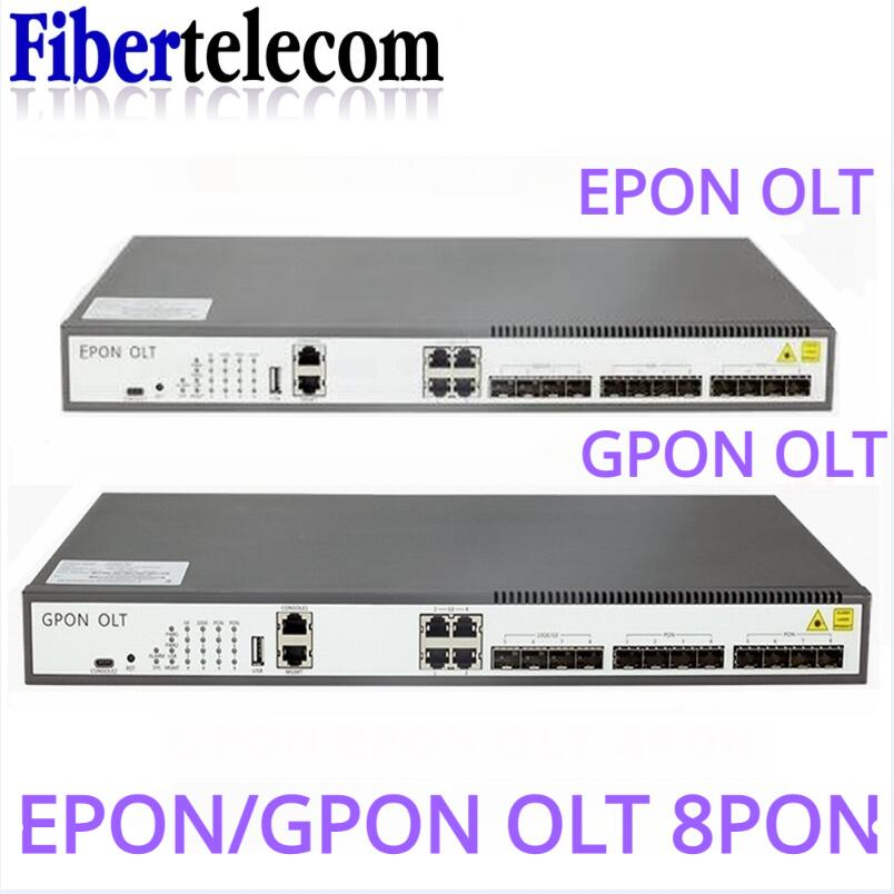 EPON OLT/GPON OLT 8PON Ports FTTH CATV OLT Carrier-Grade High-Density ...