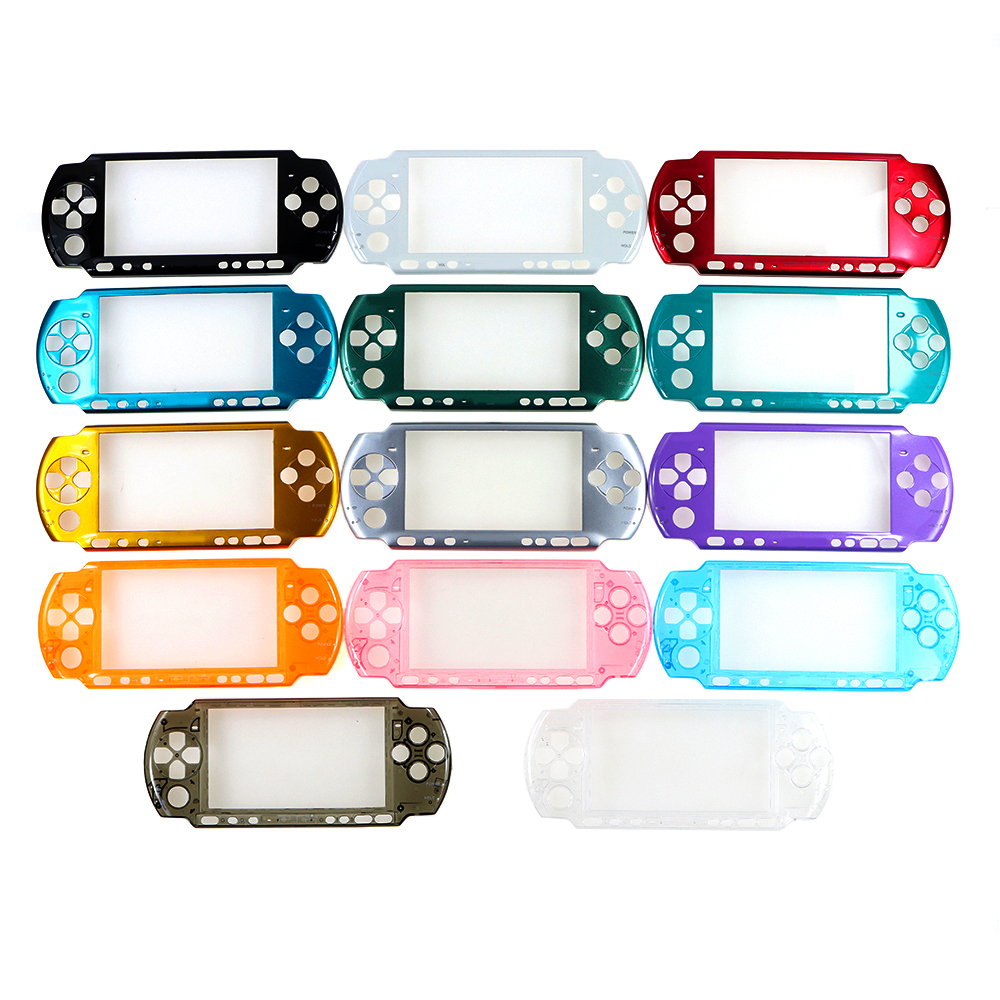 1pc Front Faceplate Shell Case Cover Proctector Replacement For PSP3000 ...