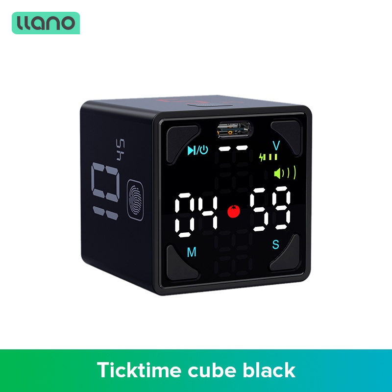 Llano Ticktime Cube Pomodoro Timer Time Management Tool | Shopee Philippines