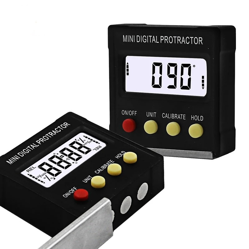 Electronic Level Box Magnetic Base Measuring Tools Mini Digital ...