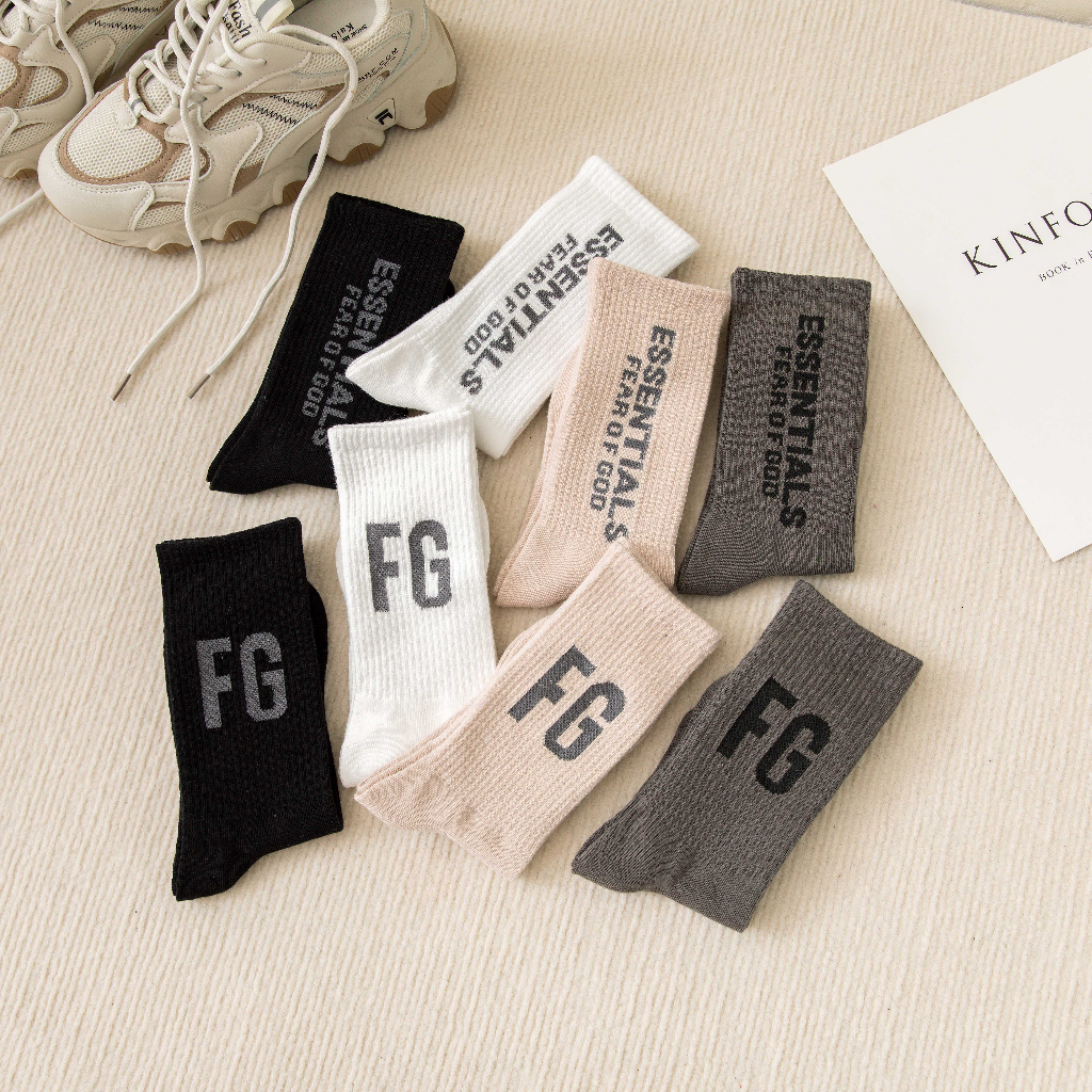 high quality socks iconic socks ESSENTIALS socks FEAR OF GOD socks ...