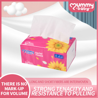 Mommy Baby Facial Tissue paper towel tissue paper 4Ply interfolded ...