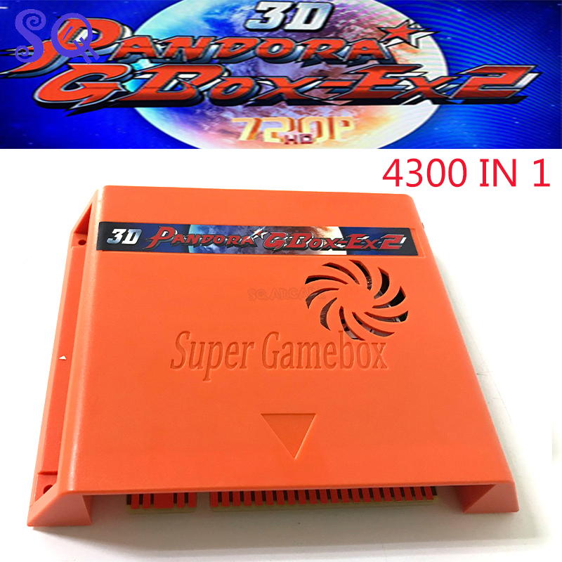 Newest 3D Game Box 3006 4300 In 1 VGA HDMI Arcade PCB Multi Game Board ...