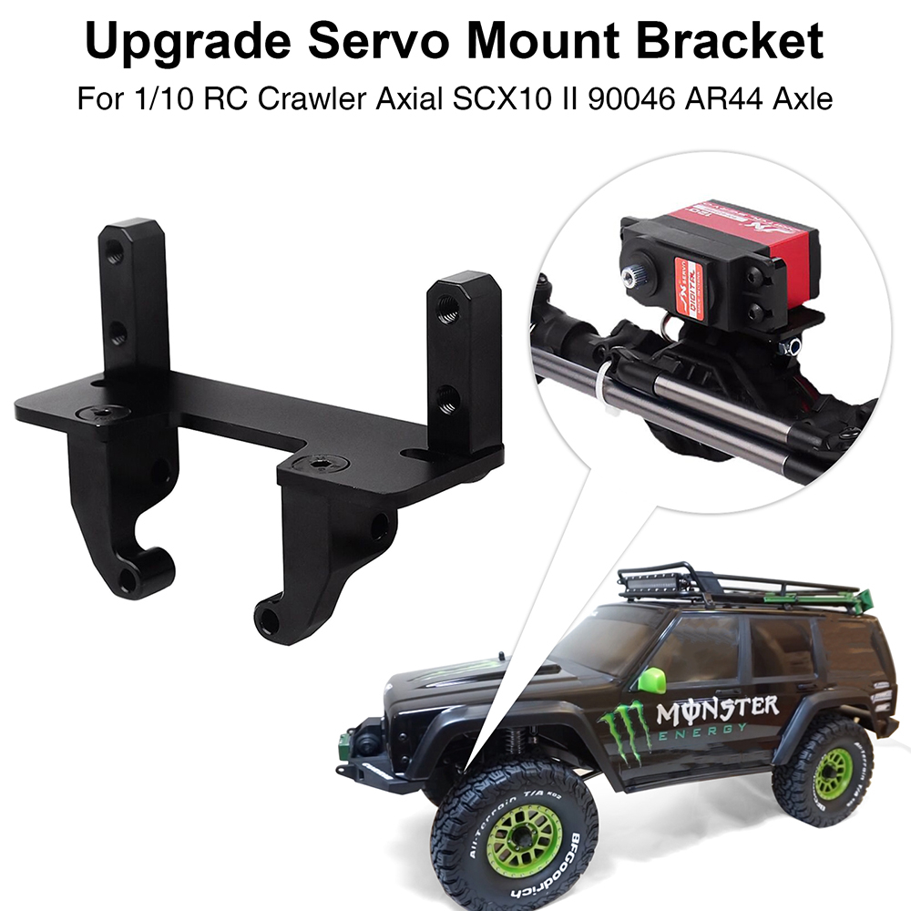9imod Metal Servo Mount Bracket Servo Base Stand for Axial SCX10 II ...