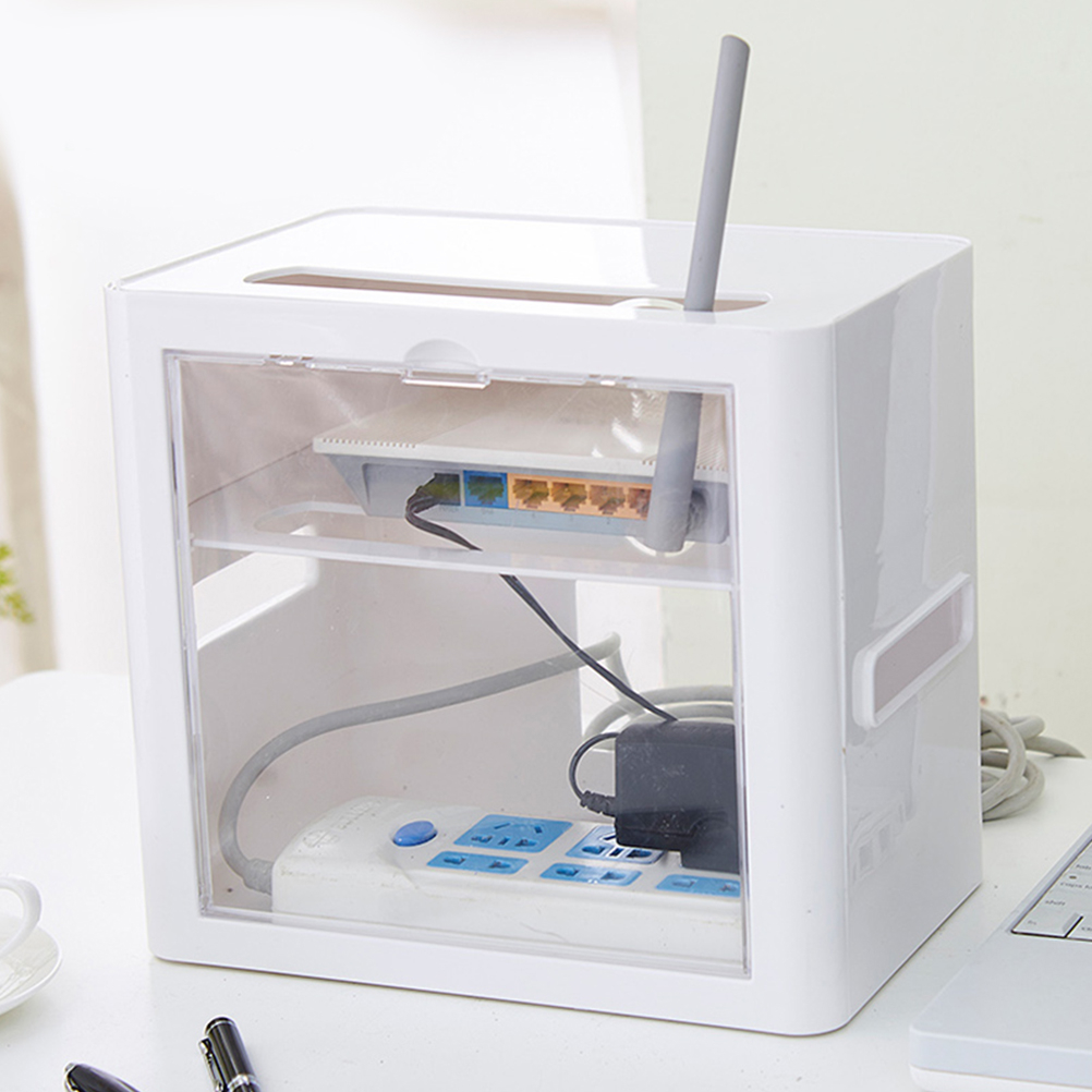 [READY STOCK] Router Routers Desktop Cord Management Container ...