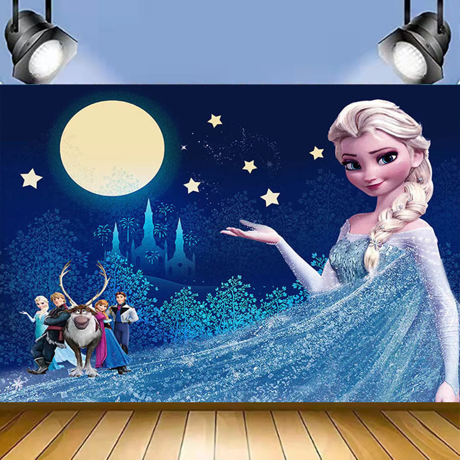 7x5ft Frozen Adventure Theme Photography Backdrop for Baby Shower ...