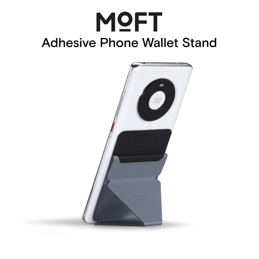 MOFT X 3-in-1 Phone Stand, Card Holder, No Traces, Adjustable Viewing ...
