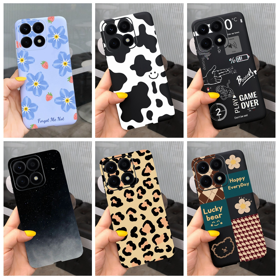 Honor X8a 2023 Lovely Printing Jelly Phone Casing HonorX8a X 8a 4G CRT ...