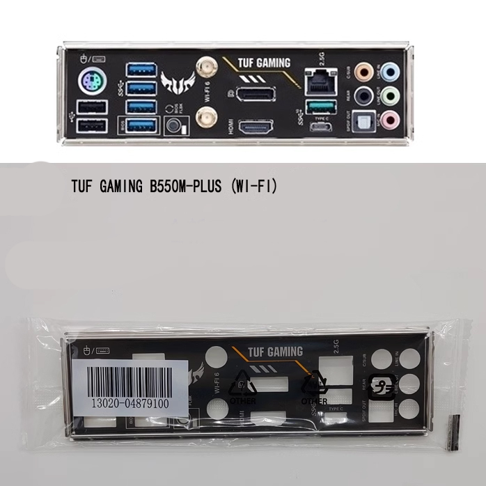 Original Asus TUF GAMING B550M-PLUS (WI-FI) motherboard bezel IO blank ...