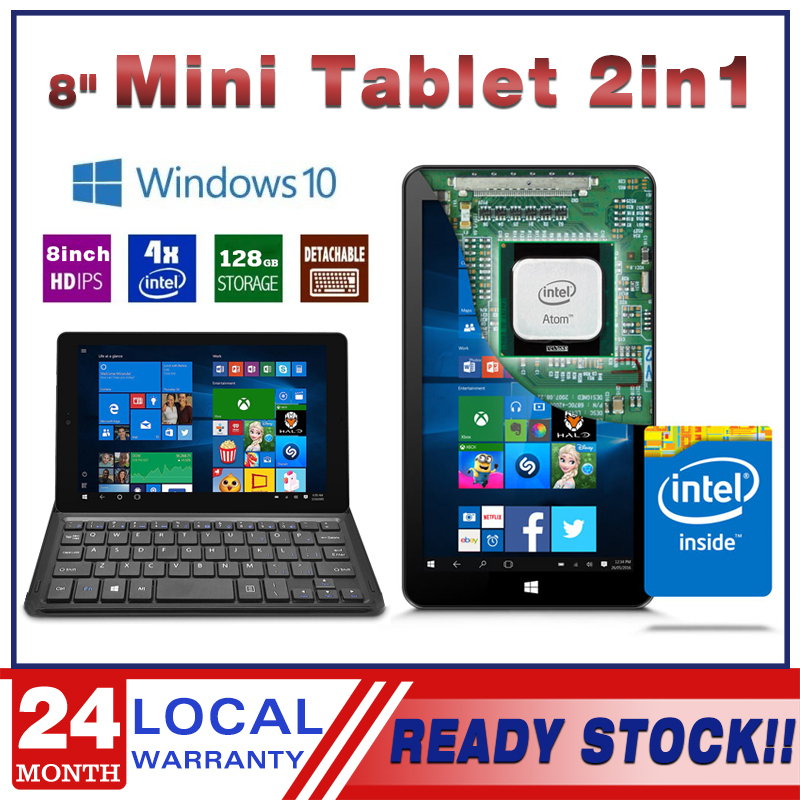 Mini Windows Tablet Intel Quad Core Processor 8" Laptop 2-in-1 4GB ...