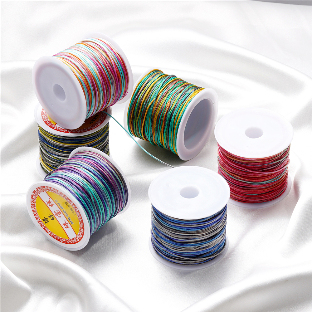 St.kunkka 0.8mm 30m/Roll Section Dyed Color No. 72 Jade Thread ...