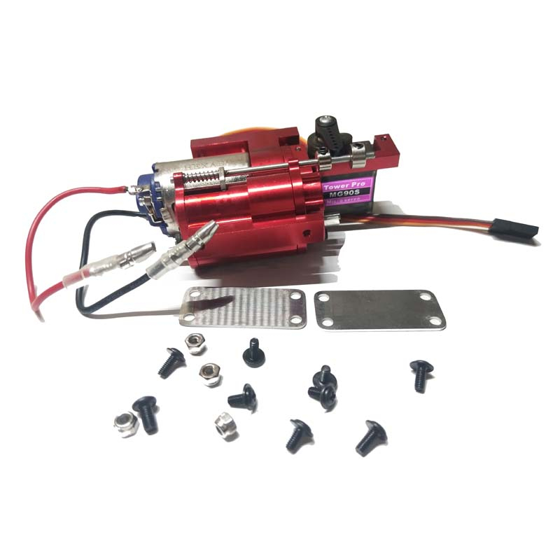 Wpl MN C24 MN99S MN98 Upgrade Modified All-Metal Two-Speed Wave Box ...