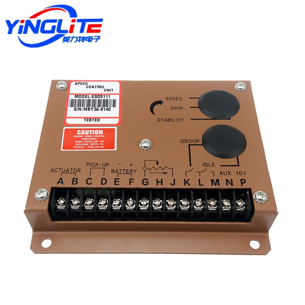 ESD5111 Engine Govornor Speed Controller Diesel Genset Control Module ...