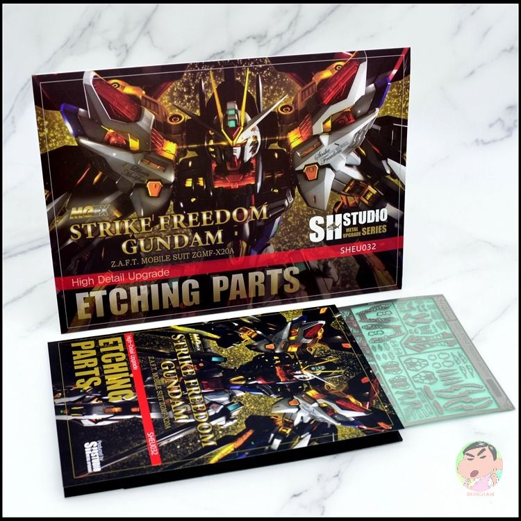 SH STUDIO MGEX 1/100 STRIKE FREEDOM GUNDAM High Detail Upgrade Etching ...