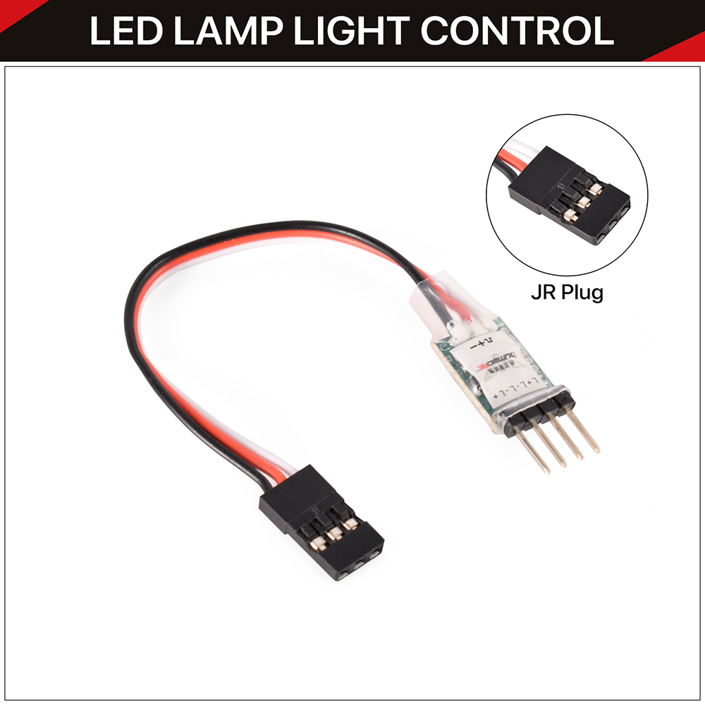 DUMBORC RC Light Controller LED Switch Panel System Turn on/Off 3CH for ...