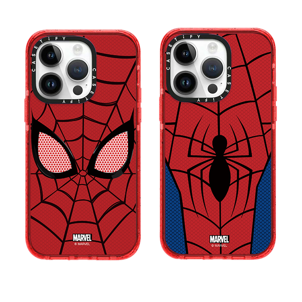 CASETiFY iPhone 14 15 Pro Max Cool Marvel Spider Man Pattern Case ...