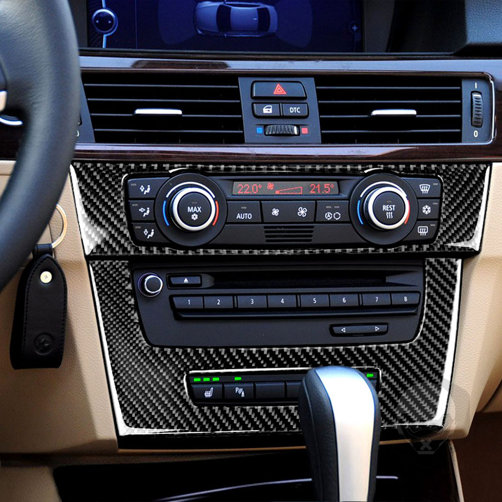 Bmw M3 E92 CD Panel Carbon Fiber Central Control Adjustment Decorative ...