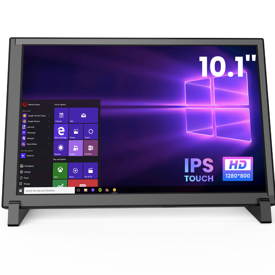 10.1 inch Capacitive Touchscreen Monitor for Raspberry Pi 4B 3B+3A+2B ...