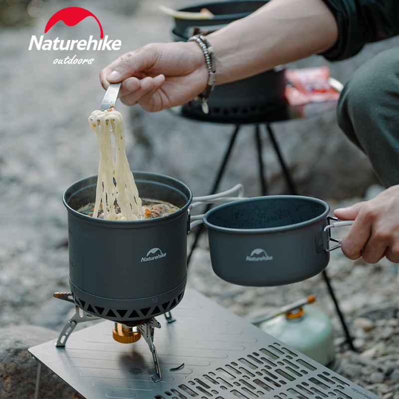 Naturehike Camping Cooking Set Outdoor Picnic Camping Pot Ultralight ...