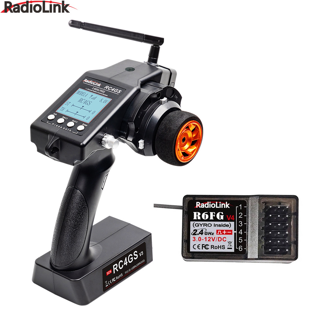 Radiolink RC4GS V3(V2 Upgrade) 5 Channels RC Radio Transmitter and ...